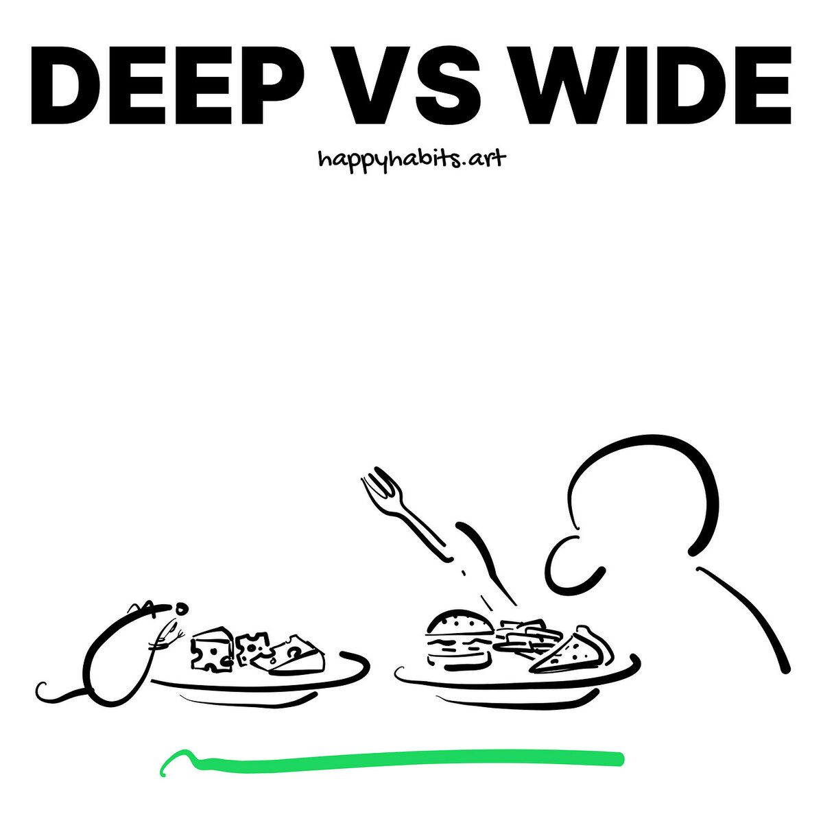 Deep vs. Wide