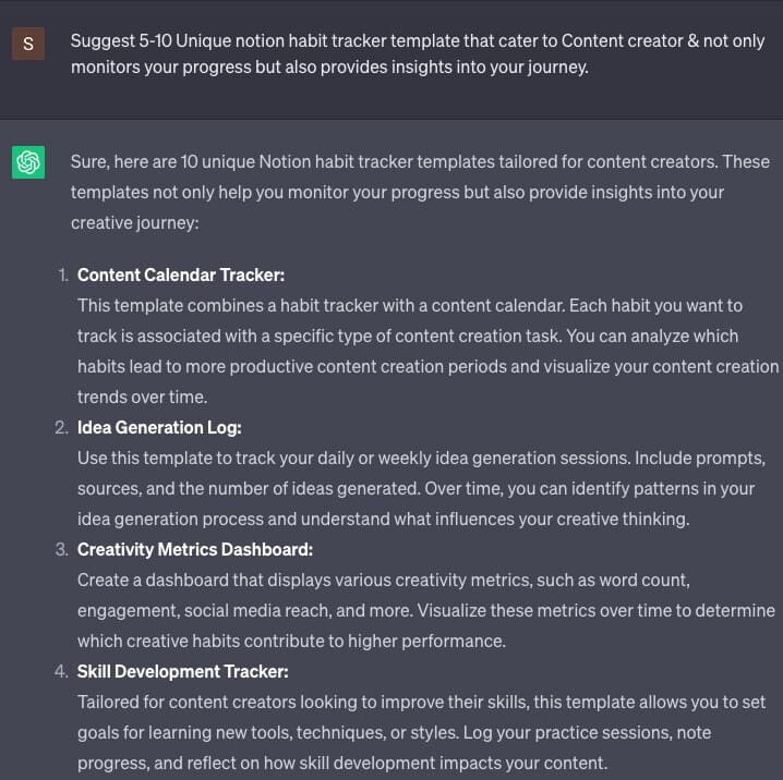 🏻 Create Compelling Notion Templates with ChatGPT (Tested Prompts)