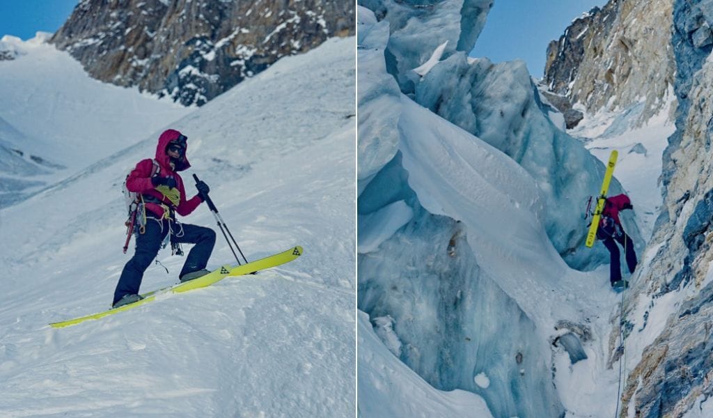 Skiers Trace a World-First Line on One of Banff’s Most Photographed ...