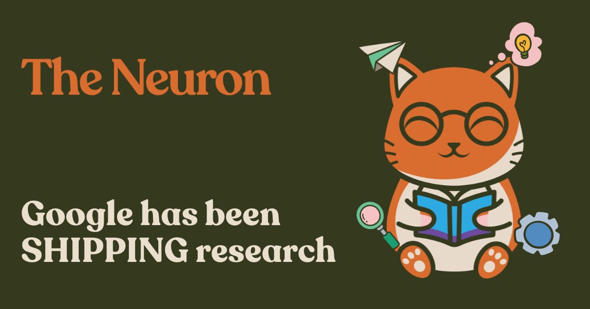 😺 Google just dropped 7 AI papers (all bangers)