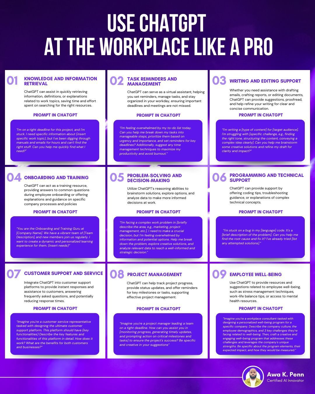 🏎️ Use ChatGPT At The Workplace Like a Pro