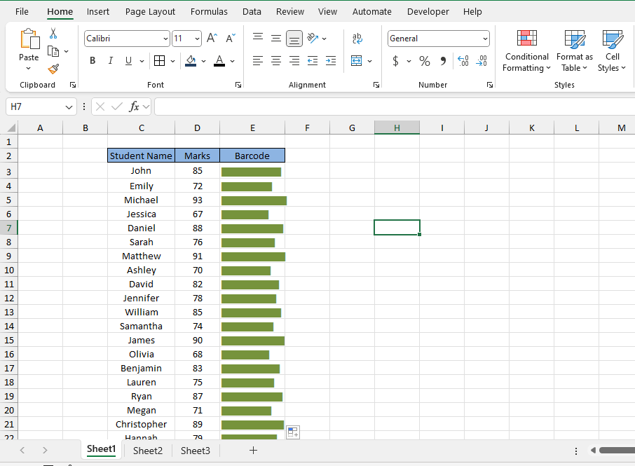 excel formula for tracking progress