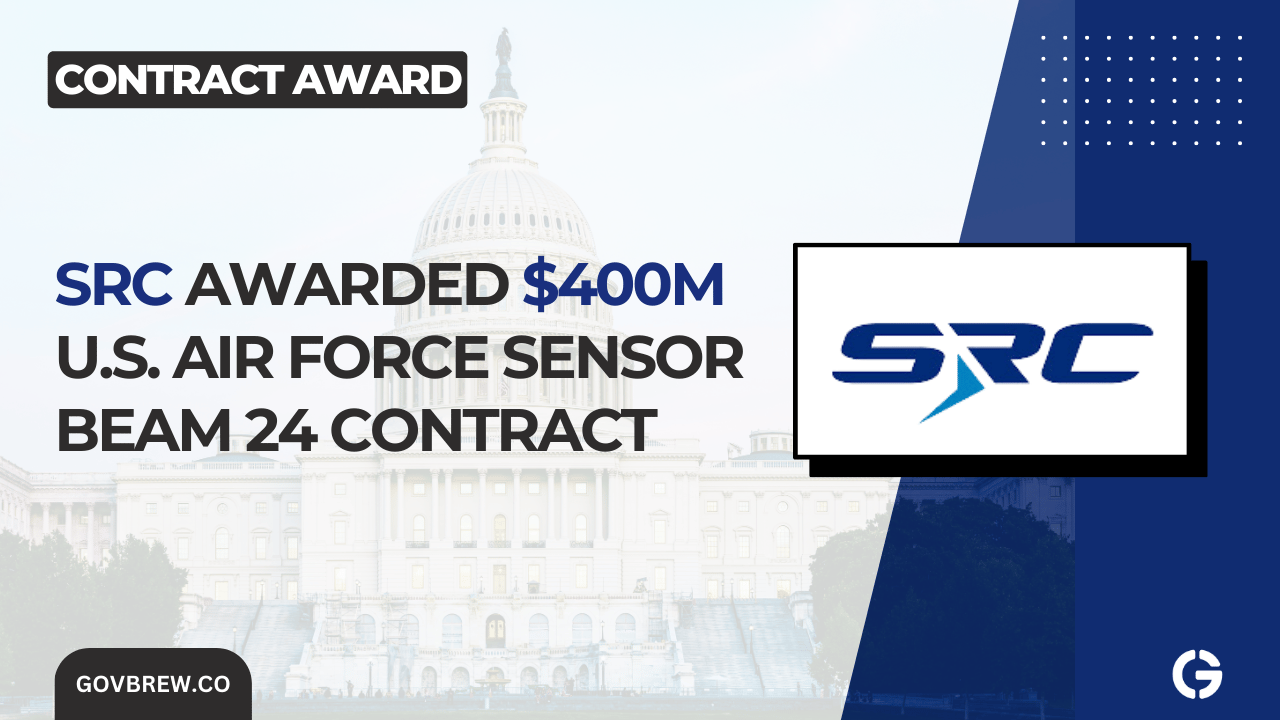 SRC Awarded $400M U.S. Air Force Sensor Beam 24 Contract