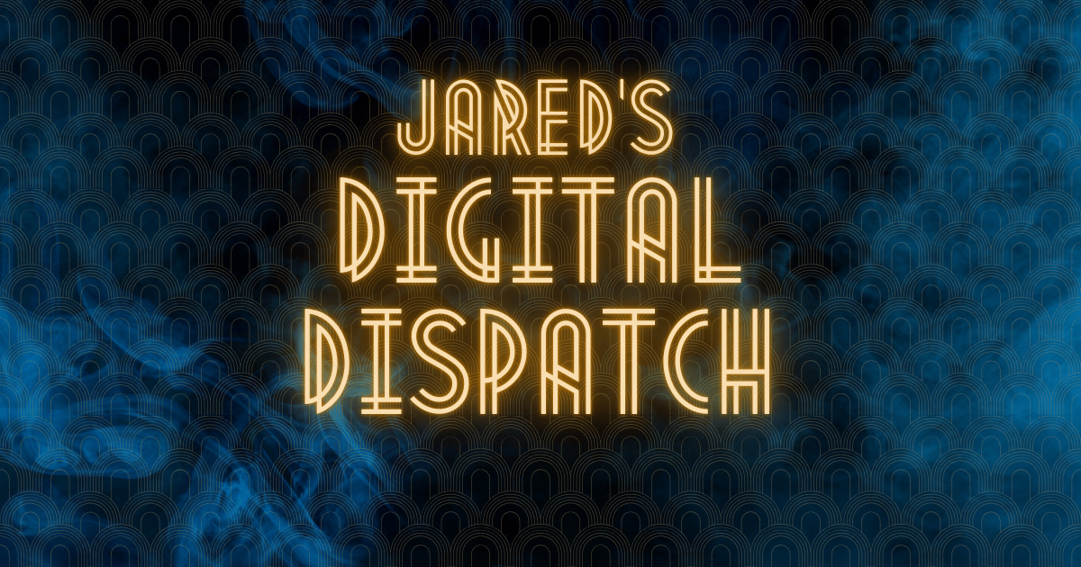 Novel | Jared's Digital Dispatch