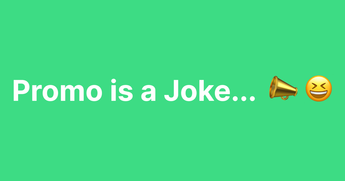 Subscribe | Promo is a Joke