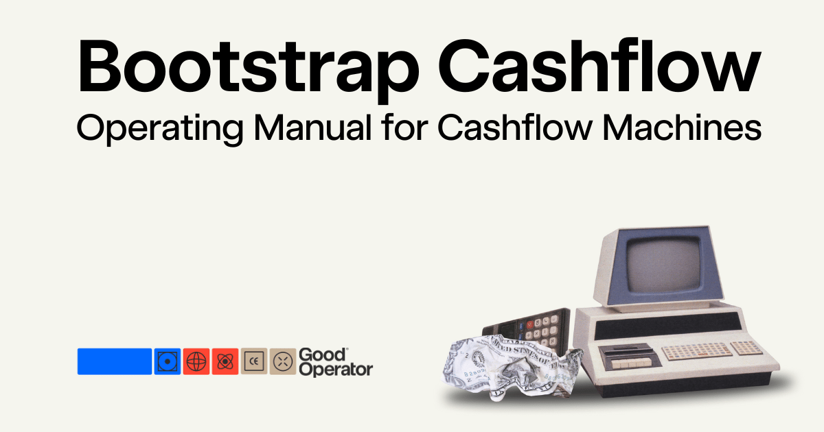 Bootstrap Cashflow