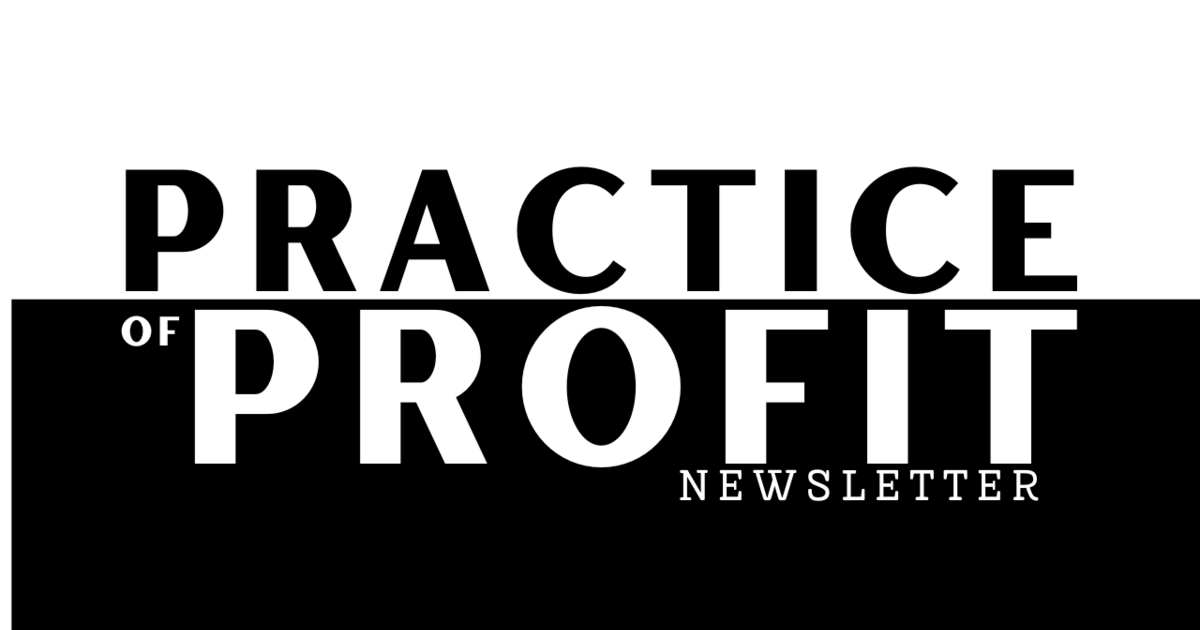 Practice of Profit