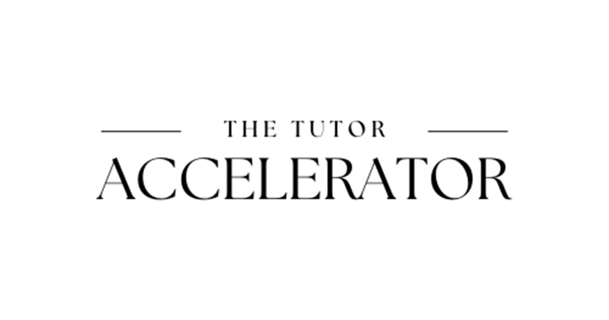 The Tutor Accelerator