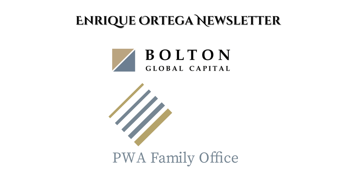 Enrique Ortega Newsletter