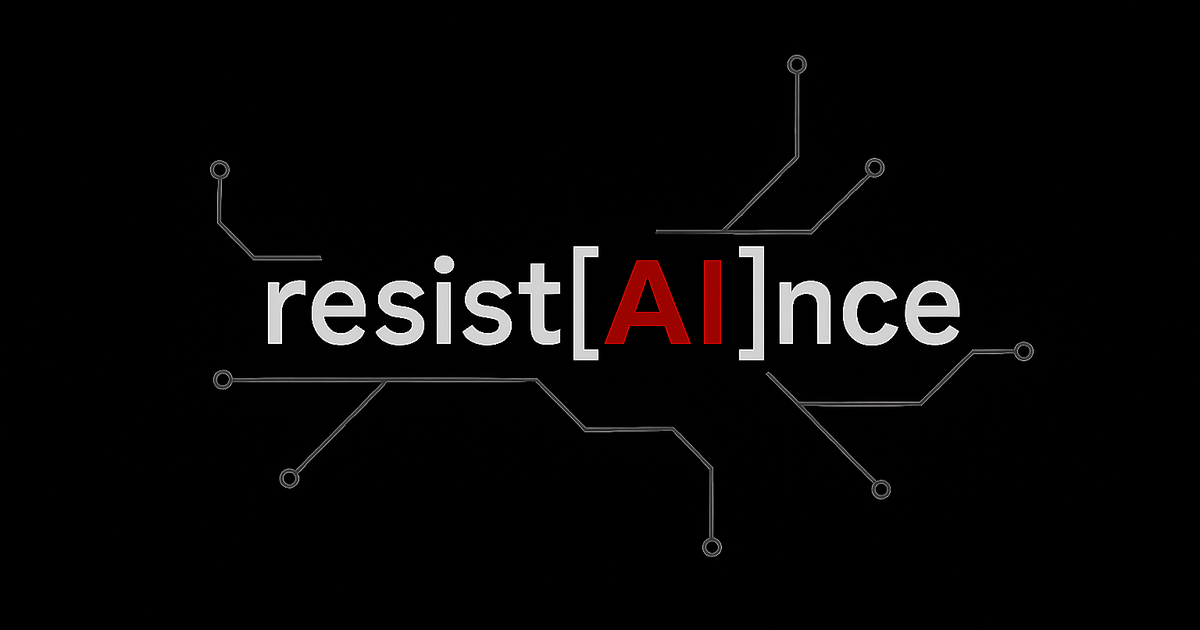 resist[AI]nce Book Club @ GCAS
