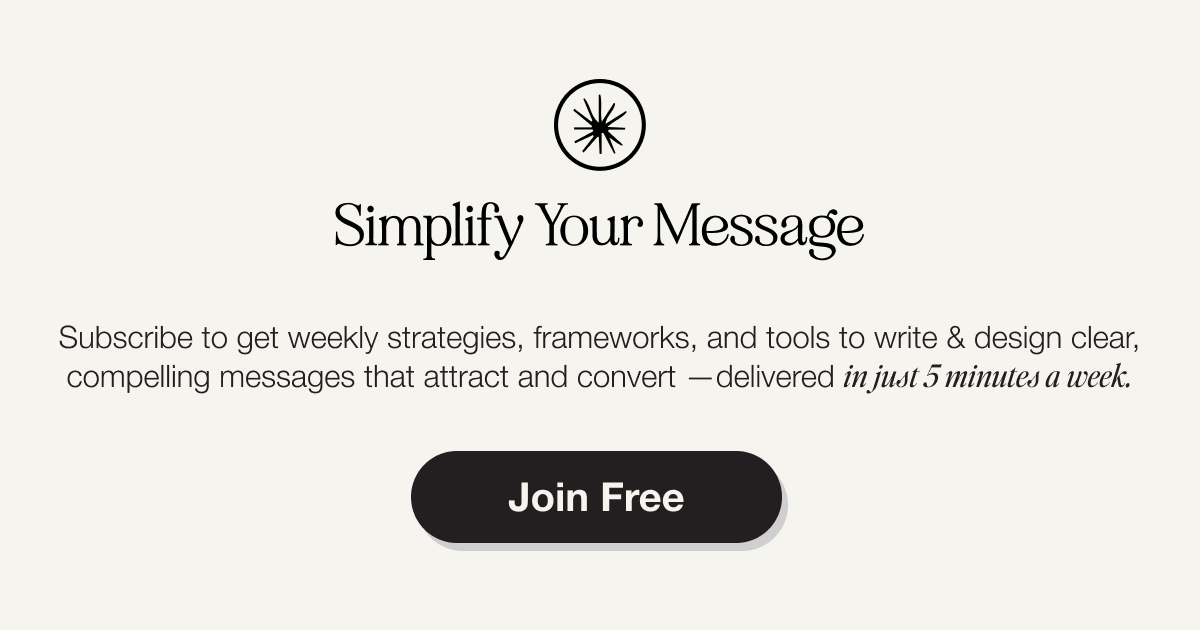 Simplify Your Message