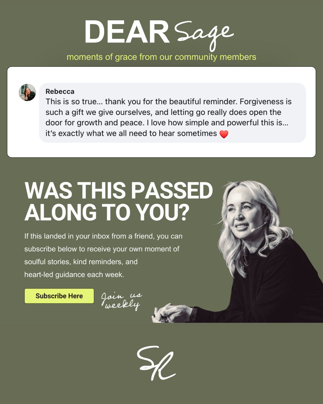 You’re allowed to begin again.